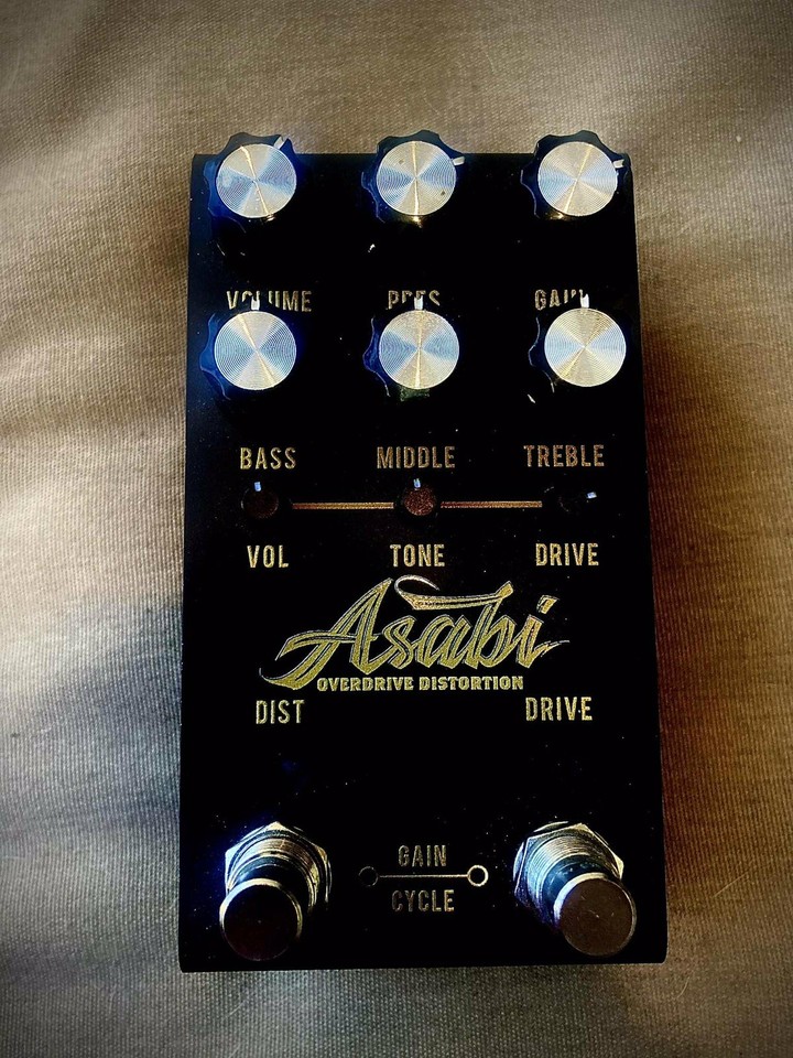 Mint Jackson Audio ASABI Overdrive Guitar Effects Pedal Fully Tested | eBay