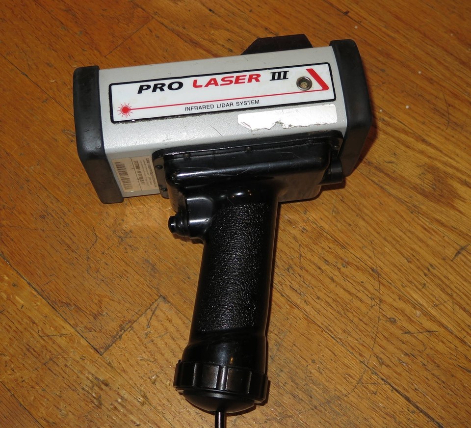Kustom Signals Pro Laser III 3 LIDAR Police Laser Radar Gun - Tested ...