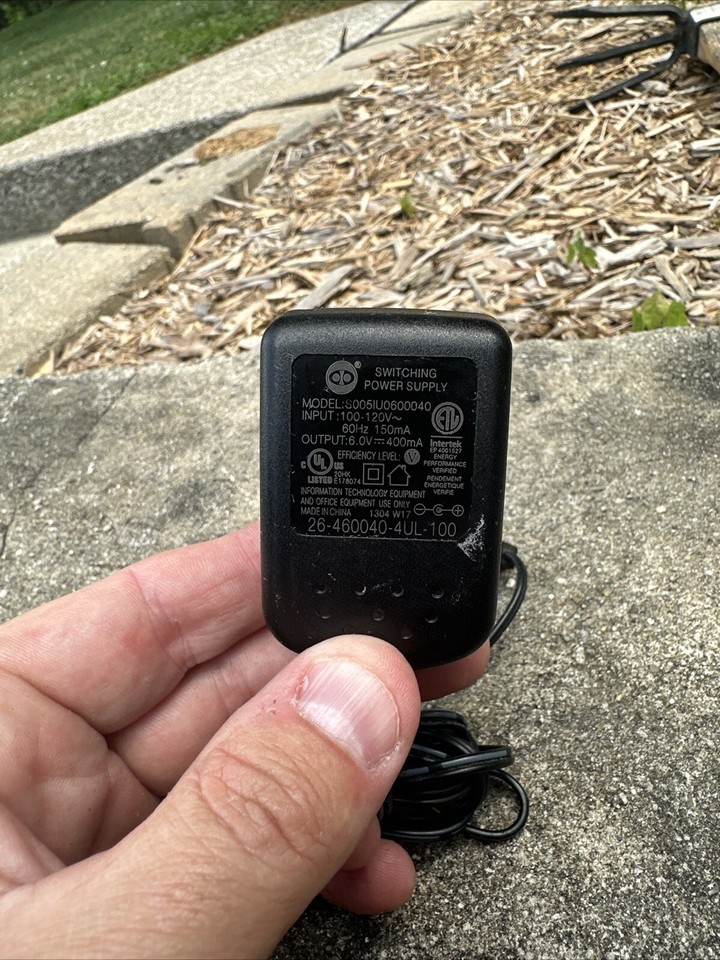 Intertek AC Adapter S005IU0600040 Switching Power Supply | eBay