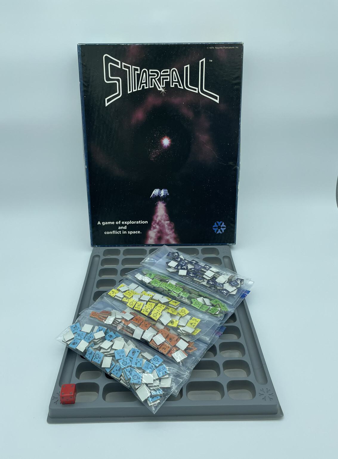 STARFALL Yaquinto Space Exploration Board Game (1979) - Missing One ...