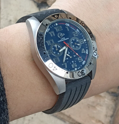 AXN Chronograph Watch VD54B movt. working good! | eBay UK