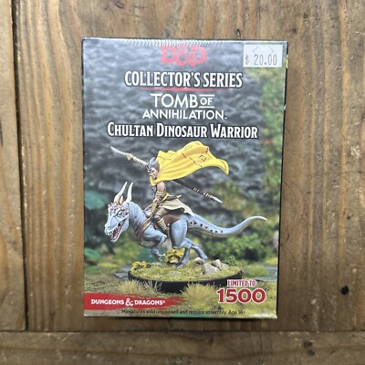 Rare New D&D 1:1500 Collectors Tomb of Annihilation Chultan Dinosaur ...