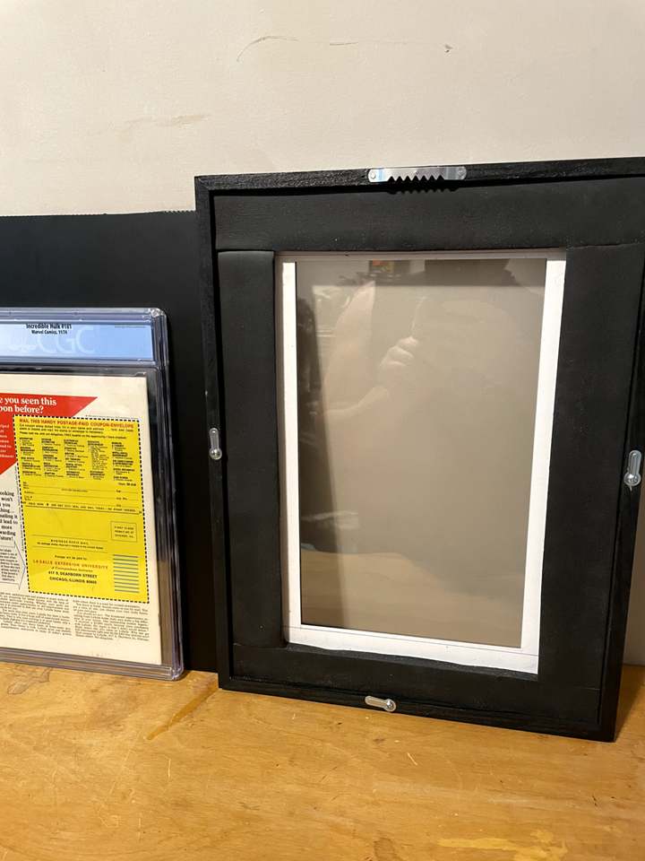 CGC Graded Comic Book Display Case Frame - Reg Acrylic Window | eBay