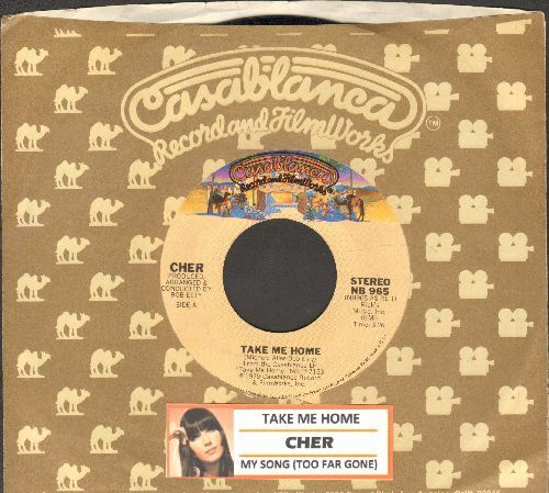 Cher - Take Me Home/My Song Casablanca 965 Vinyl 45 rpm Record | eBay