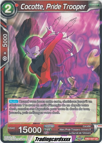 ♦Dragon Ball Super♦ Cocotte, Pride Trooper: DB2-027 UC | eBay
