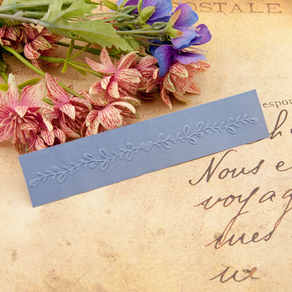 Leaf Plastic Embossing Folders Dies Cutting Scrapbooking Photo Album ...