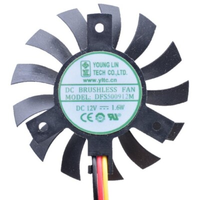 DFS500912M 12V 1.6W 45mm hole 27mm industrial router heat sink Graphics ...