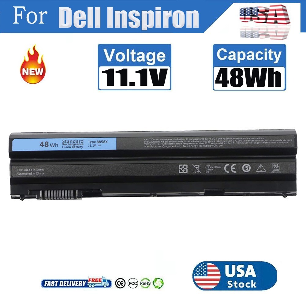 8858X Battery for Dell Latitude E6440 E5430 E5520 E5530 E6430 E6540 ...