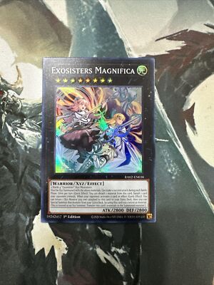Yugioh Exosister Magnifica Super Rare RA02 | eBay