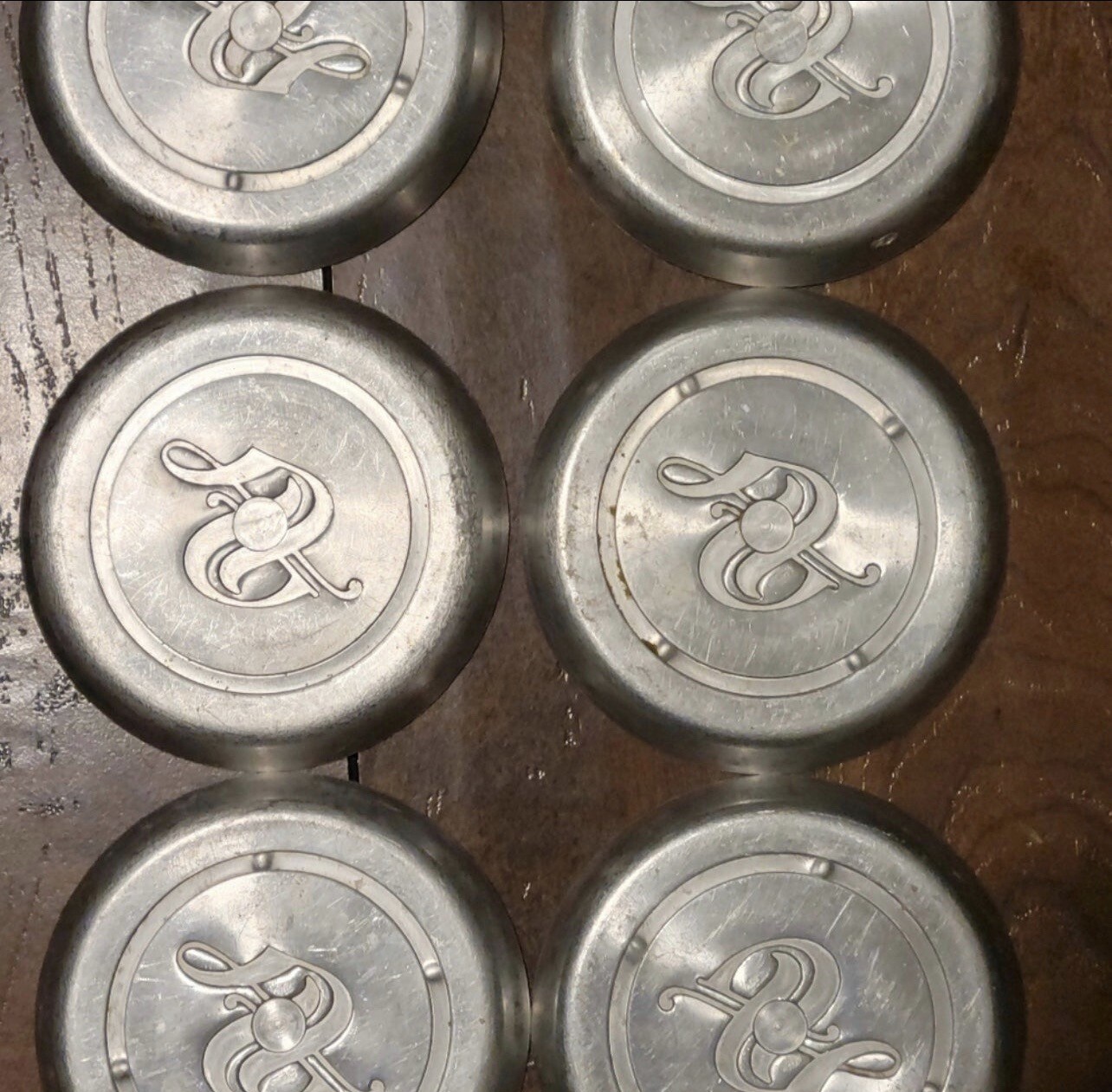 Vintage L.E. MASON Pewter Coasters | eBay