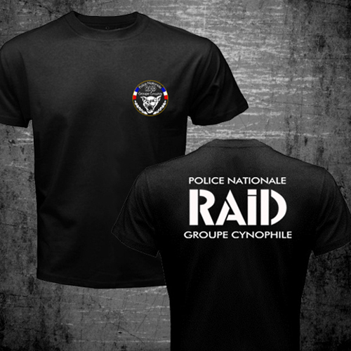 New France Special Elite Police Forces Unit GIGN Raid k-9 Canine Dog T ...