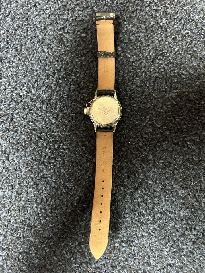 WW2 HAMILTON MILITARY WATCH USN BUSHIPS CANTEEN Watch CASE Ww2 1945 ...