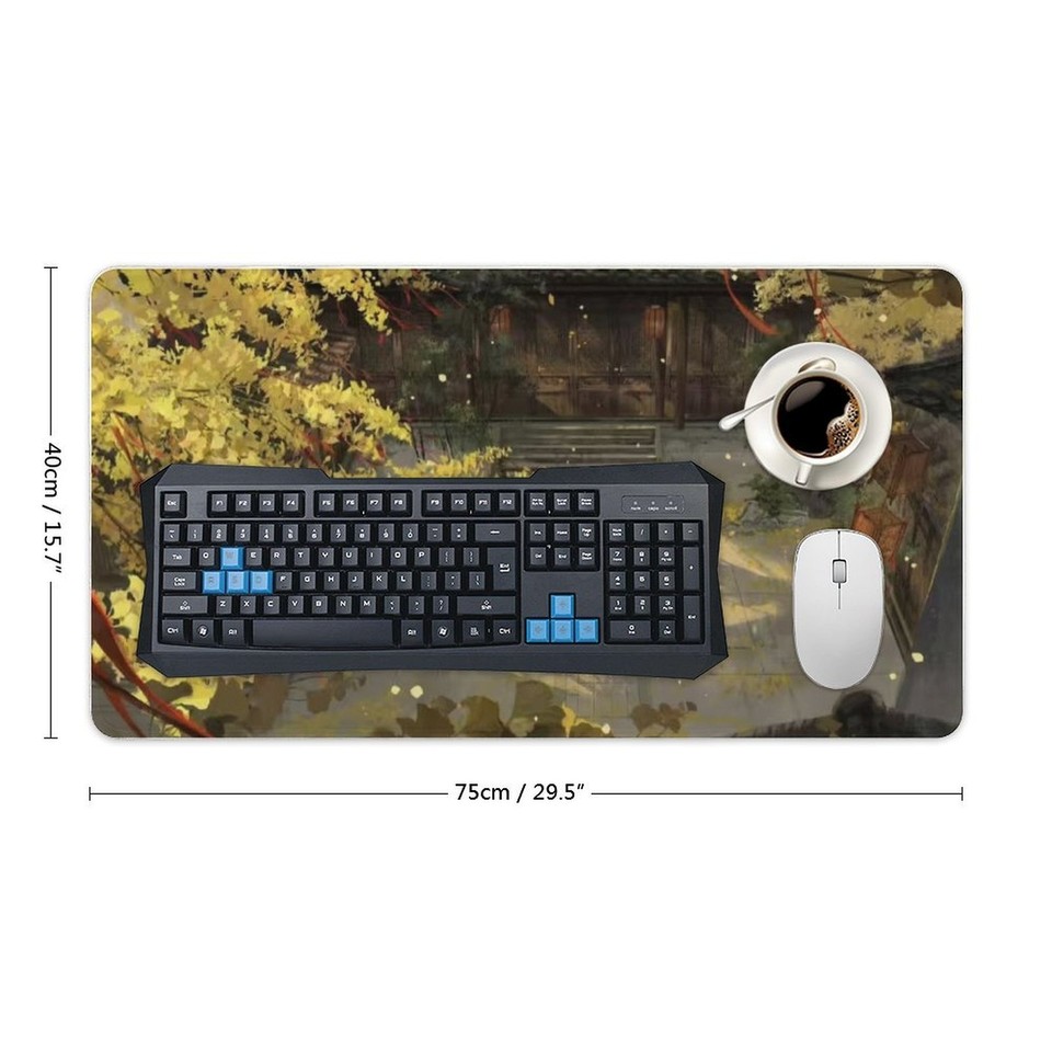 Anime Girl keyboard mouse pad desk mat game pad 40x75cm | eBay Australia