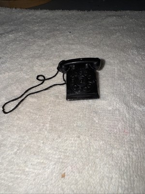 Vintage Barbie Black Rotary Telephone 1960’s Fashion Pak | eBay