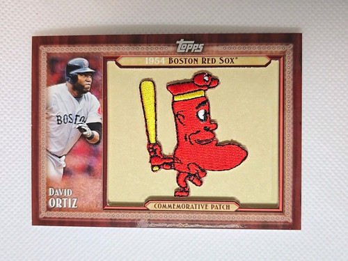 2011 Topps Throwback Manufactured Patch Series 1 David Ortiz #TLMP-DO ...