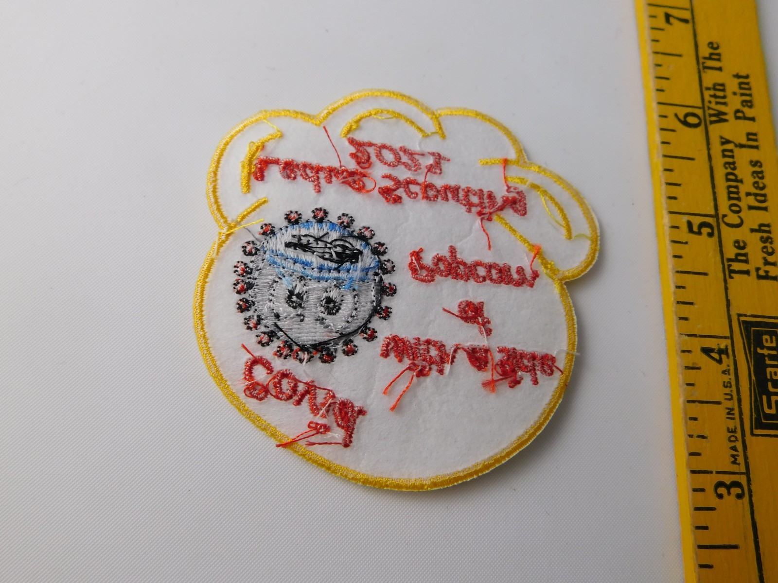 BOY SCOUTS CANADA LEDUC PATCH COVOID WITH A SIDR OF POPCORN 2021 BADGE ...