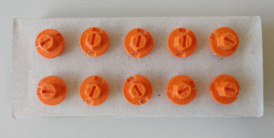 10 Volkswagen Instrument Panel Cluster 12V Light Bulbs Orange Housing ...