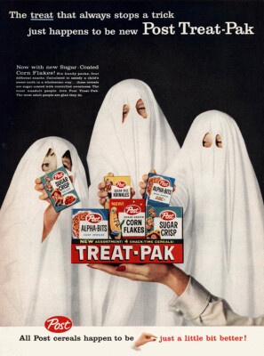 1959 Post Treat Pak: Treat That Always Stops a Trick Vintage Print Ad ...