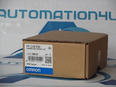 1PC NEW OMRON TEMPERATURE CONTROL UNIT CJ1W-TC001 CJ1WTC001 EXPEDITED ...