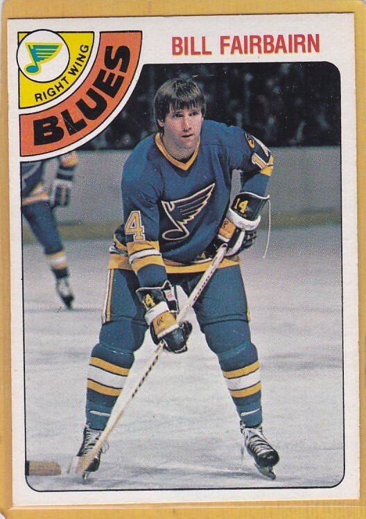 1978-79 O PEE CHEE HOCKEY BILL FAIRBAIRN #267 BLUES NM *A10217 | eBay