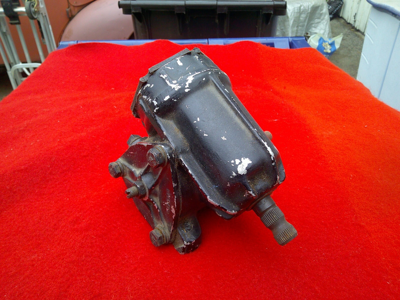 CORVAIR CHEVROLET ALUMINUM STEERING BOX rat street hot rod gasser T ...