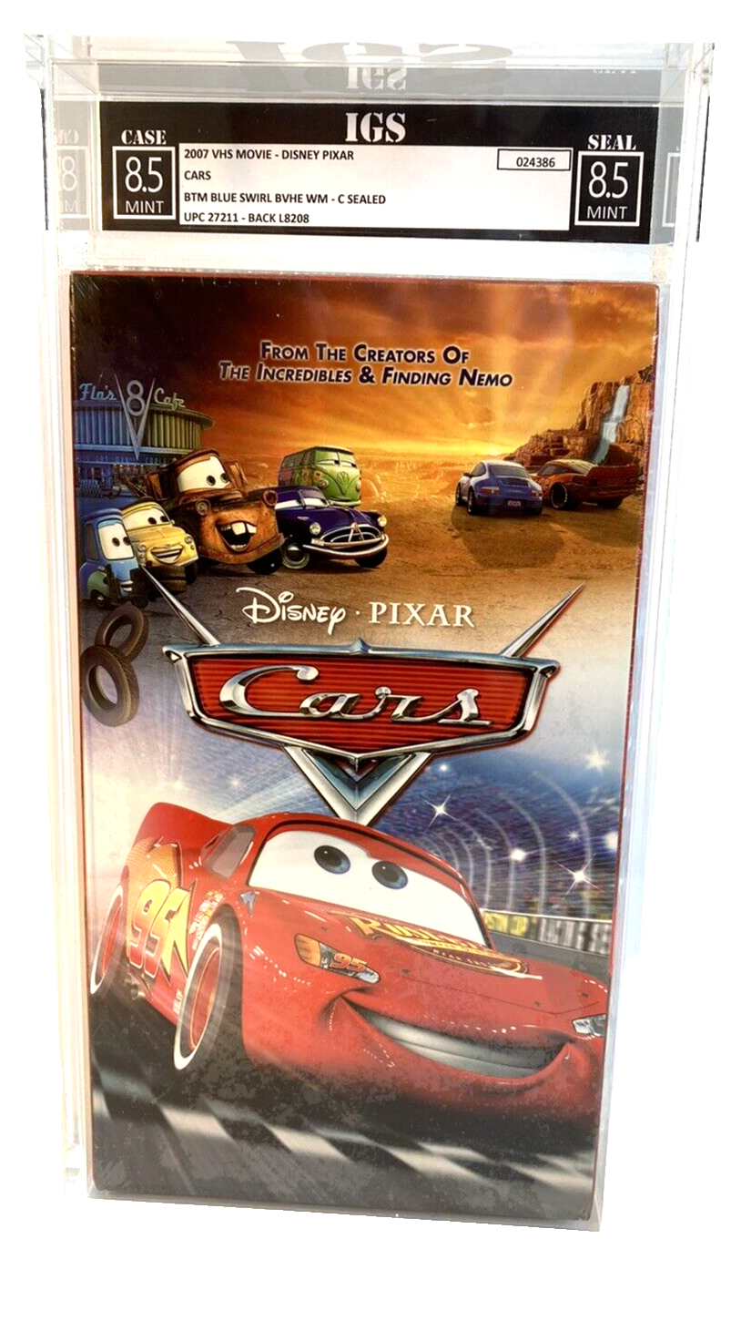 Disney Pixar Cars VHS Unopened Extremely RARE 2007 for sale online | eBay
