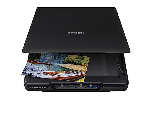 Epson B11B268201 Perfection V39 II Flatbed Portable Photo Scanner ...