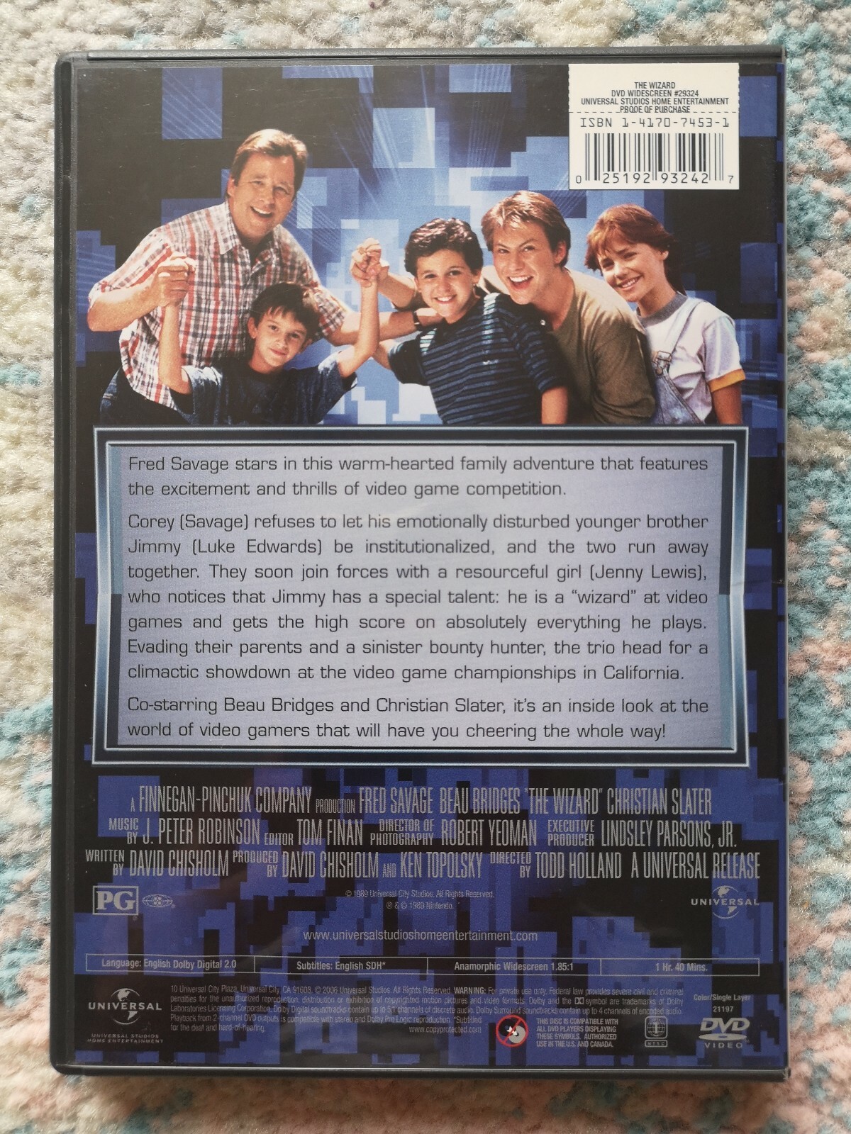 THE WIZARD R1 DVD FRED SAVAGE VIDEO GAME CHAMPIONSHIP SUPER MARIO ...