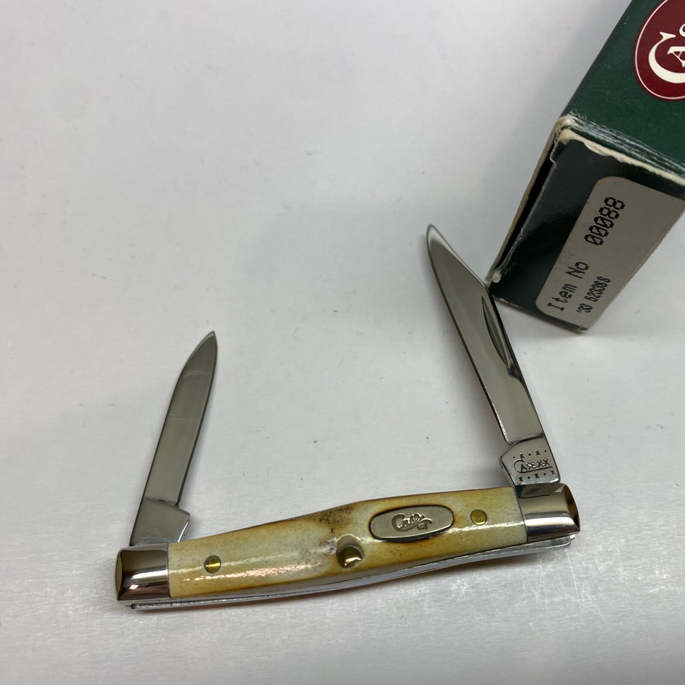 CASE SMALL STOCKMAN PEN #88 5233 FAT STAG KNIFE | eBay