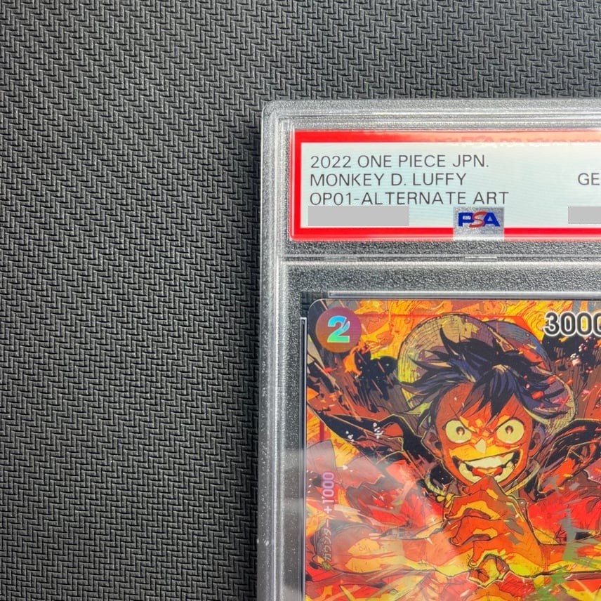 PSA 10 Monkey D Luffy OP01-024 Alt Art Romance Dawn One Piece Card 2022 ...