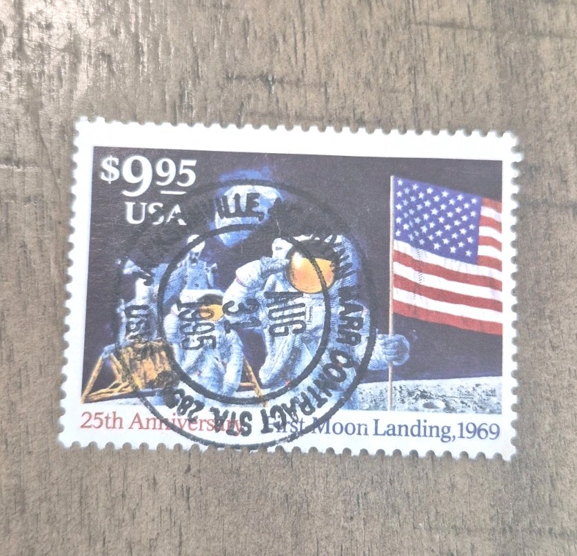 HIGH DENOMINATION US STAMPS Collection Used Lot 50+ Real Nice Unchecked ...