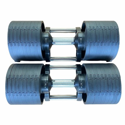 Insource 32kg Compact Adjustable Dumbbells Pair COMADJDB32KG01KIT ...