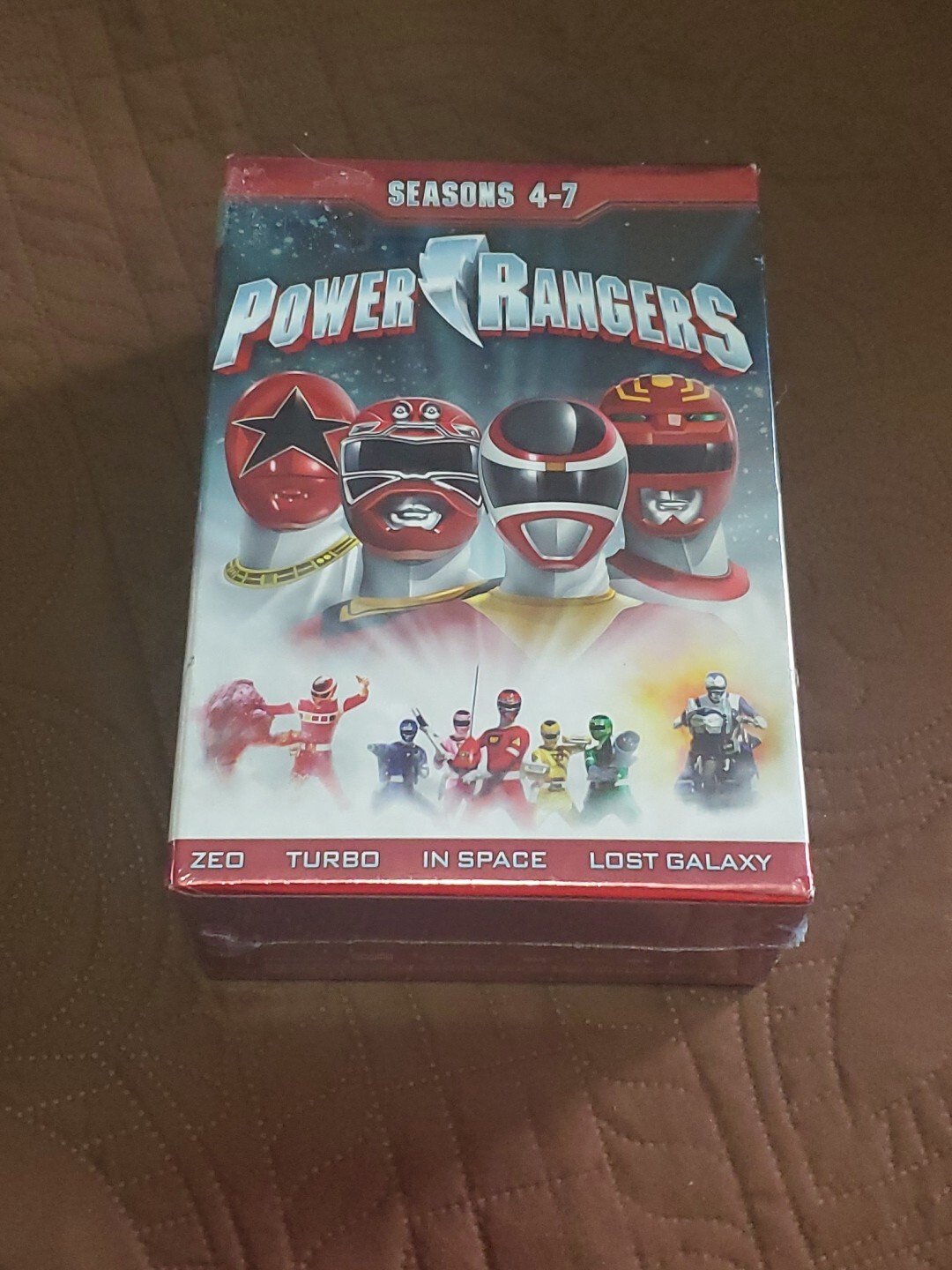 BRAND NEW Power Rangers: Season 4-7 (DVD) Zeo, Turbo, Space, Galaxy ...
