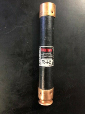 Bussmann Fusetron FRS-R-25 Amp, 600V, Dual Element Time Delay | eBay