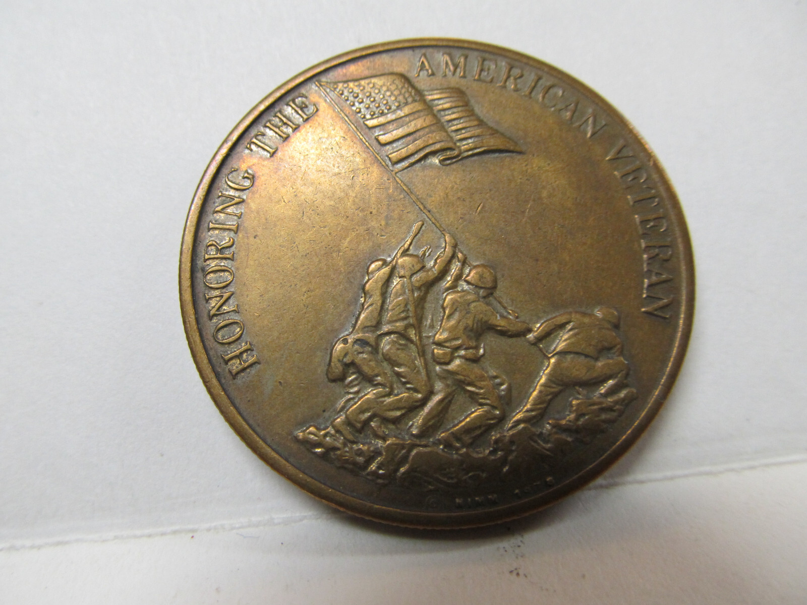 HONORING THE AMERICAN VETERAN PRESERVING AMERICAN FREEDOM COIN 1978 | eBay
