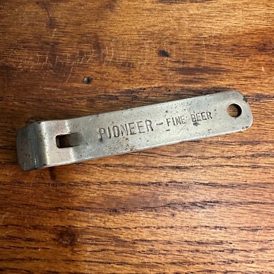 Vintage Pioneer Beer Bottle Fine Beer Opener Weber's Theresa Wi ...