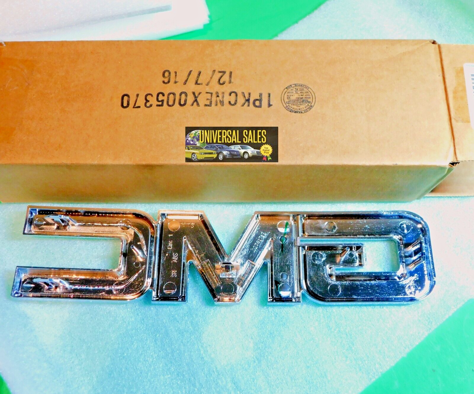 GMC TERRAIN 2016-2021 RED EMBLEM BADGE NAMEPLATE GRILLE NEW OEM ...