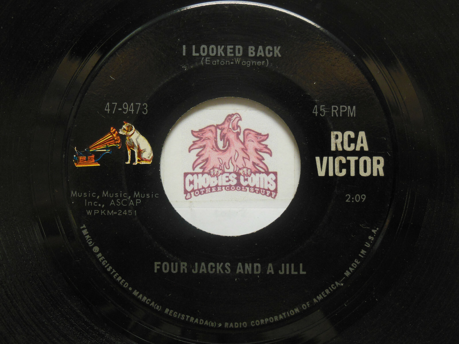 FOUR JACKS AND A JILL - Master Jack / I Looked Back, 45 RPM VG (W1) | eBay