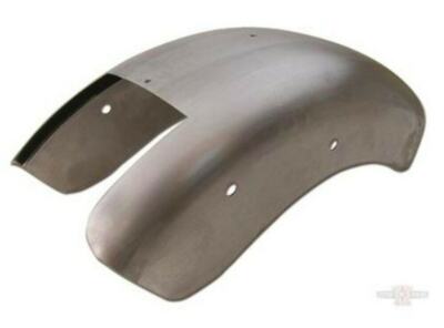 Custom Chrome Shorty Short Rear Raw Fender 200mm Tire Harley 2007-2017 ...