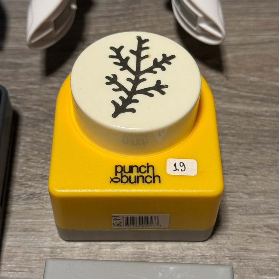 HUGE Lot of 50 Paper Punches Crafts Shapes Edge Scrapbooking EK Fiskars ...