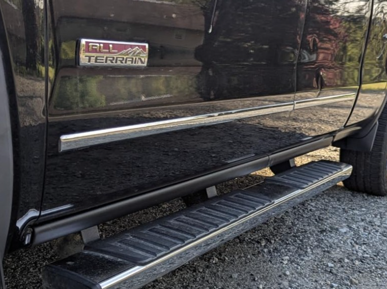 Husky Rocker Panel Trail Armor 3M TapeOn for 2014-18 Silverado & Sierra ...