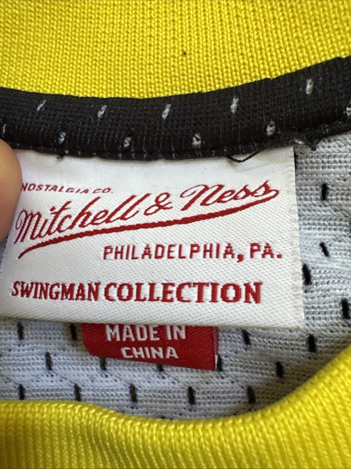 Mitchell & Ness Dikembe Mutombo Jersey Nuggets NBA Swingman 91-92 XXL ...