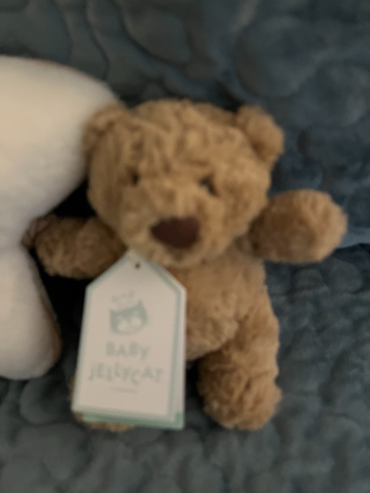 Baby Jellycat Bartholomew Bear Plush Musical Pull Toy BNWT | eBay