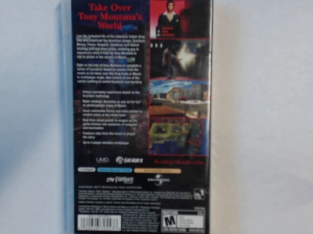SCARFACE MONEY POWER RESPECT - PSP - WITH MANUAL (SCP039586 ...