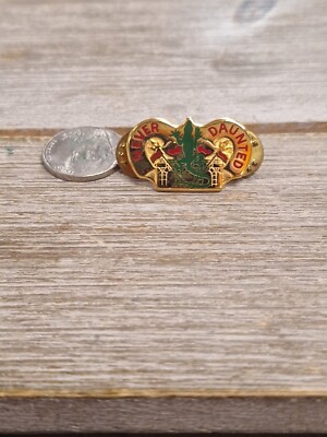 US Military 84th Engineer Battalion Never Daunted Tac Pin | eBay