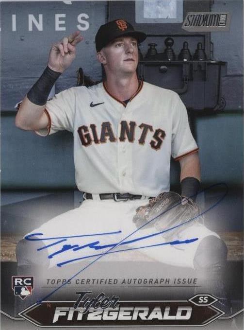 2024 Topps Stadium Club - Autographs Tyler Fitzgerald #SCBA-TF (AU, RC ...