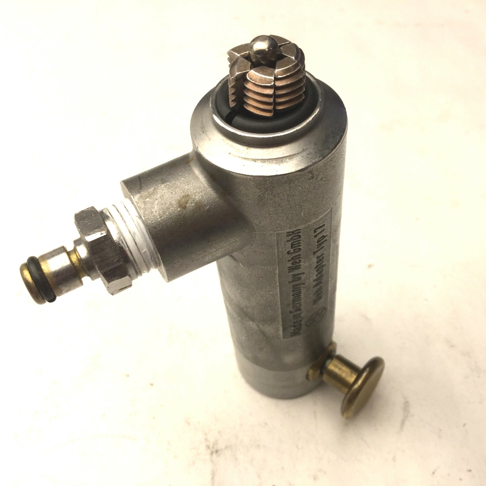 Weh Adapter Typ 17, Pressure: 50 Bar/750 PSI Max, 1/4" NPT, *Bad O-Ring ...