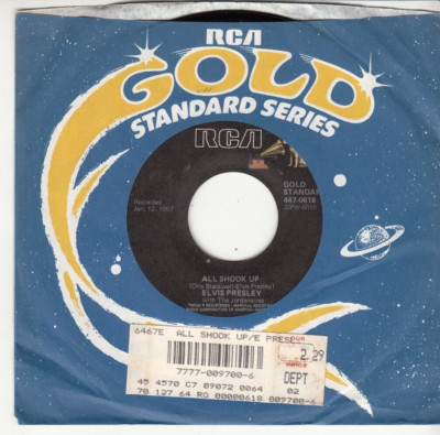 ELVIS PRESLEY - ALL SHOOK UP - REISSUE 45 - GREAT SHAPE | eBay