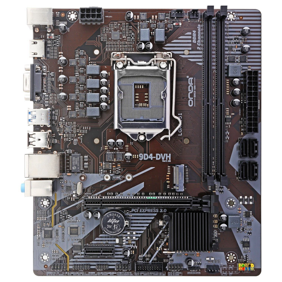 Intel 100 series support 6th，7th, 8th, 9th CPU LGA 1151 Micro ATX ...