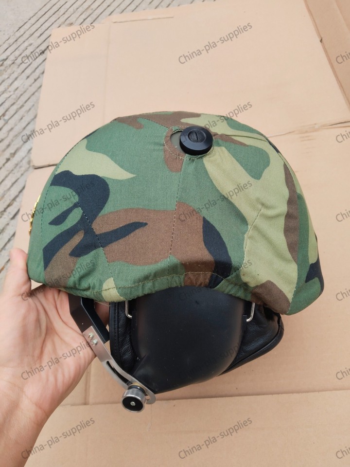 Extremely rare Chinese ARMY Tanker Tankman Tank CREW TMT98 HELMET NIB ...